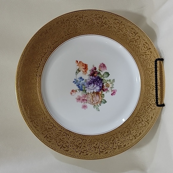 Heinrich &Co | Dining | Heinrich And Co Selb Bavaria Gilded Border ...